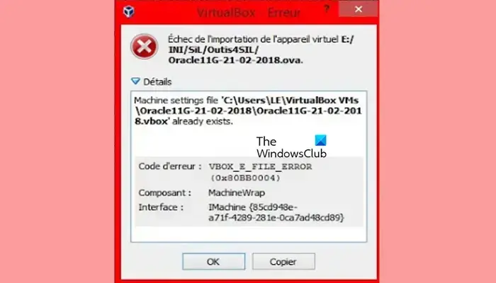 VirtualBox VBOX_E_FILE_ERROR 0x80bb0004 (修正): oneechanblogdotcom